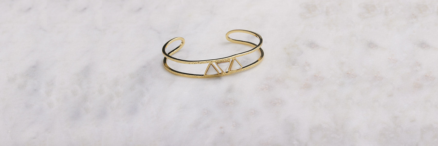 Bracelet Triangle de Créateur | L'Atelier Emma&Chloé