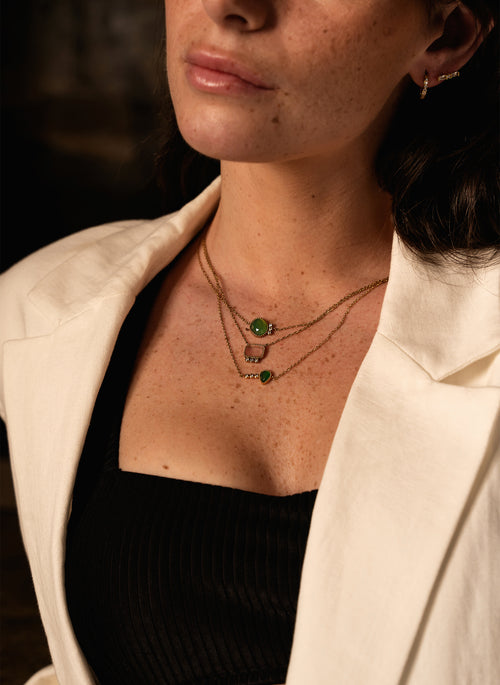 Collier Chaîne Femme de Créateur | L'Atelier Emma&Chloé